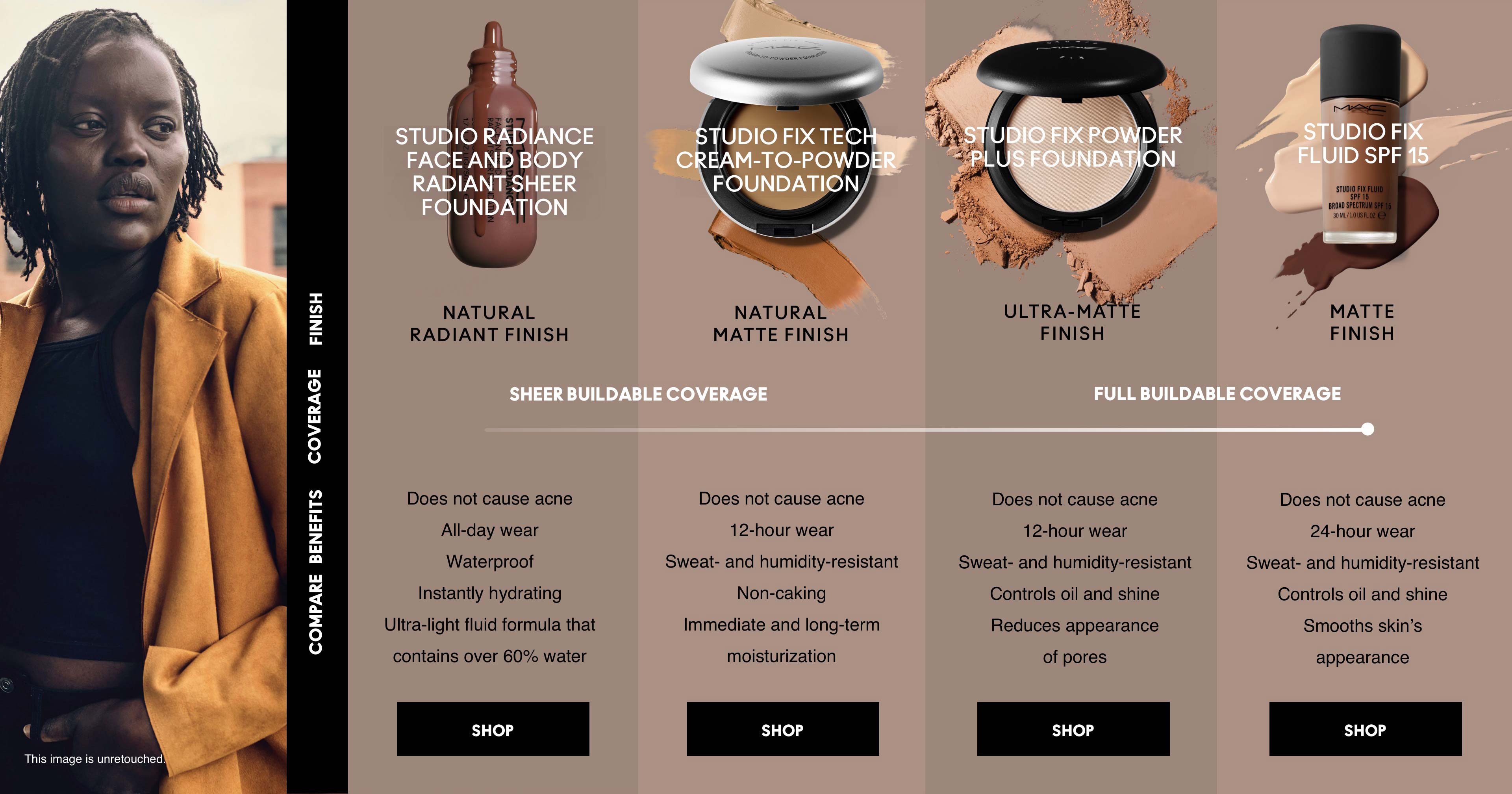 Studio Radiance Face and Body Radiant Sheer Foundation | MAC Cosmetics ...